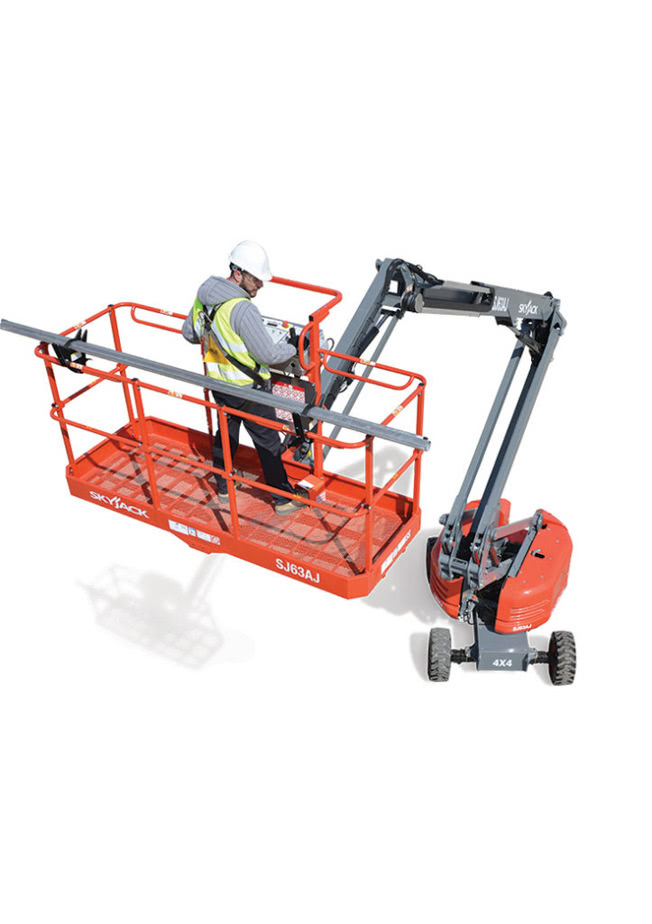 Boom Pipe Rack - JMS Powered Access