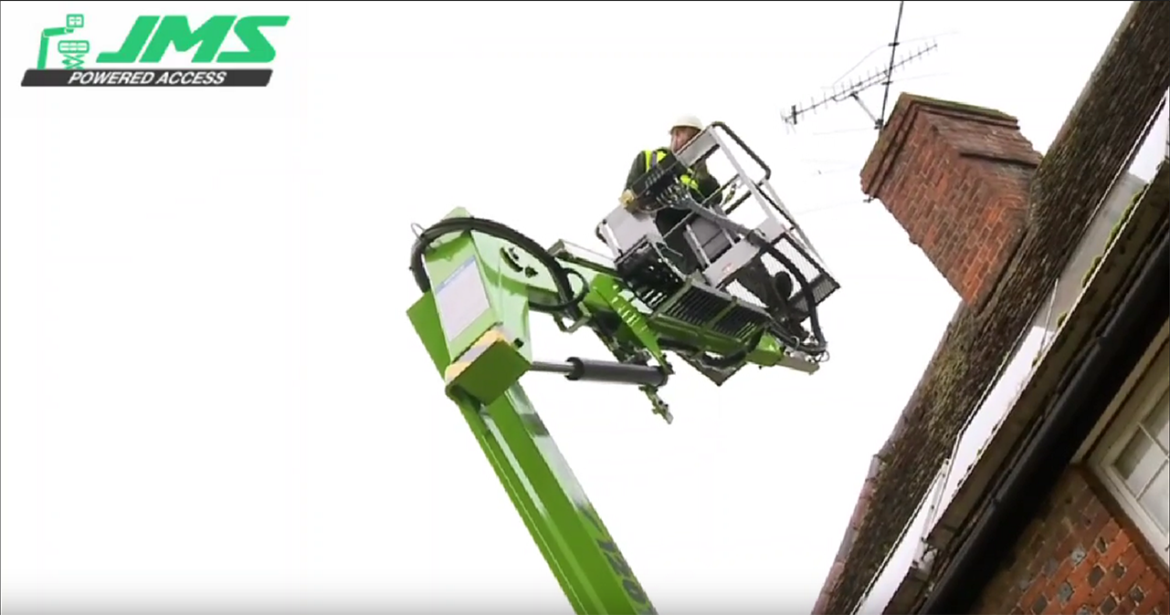 Watch the Nifty 120T – the go anywhere compact boom - JMS Powered Access